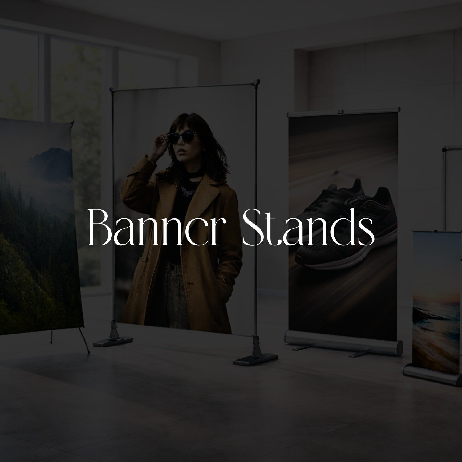 Banner Stands - Retractable & Display Stands - SFPlasticSignSupply