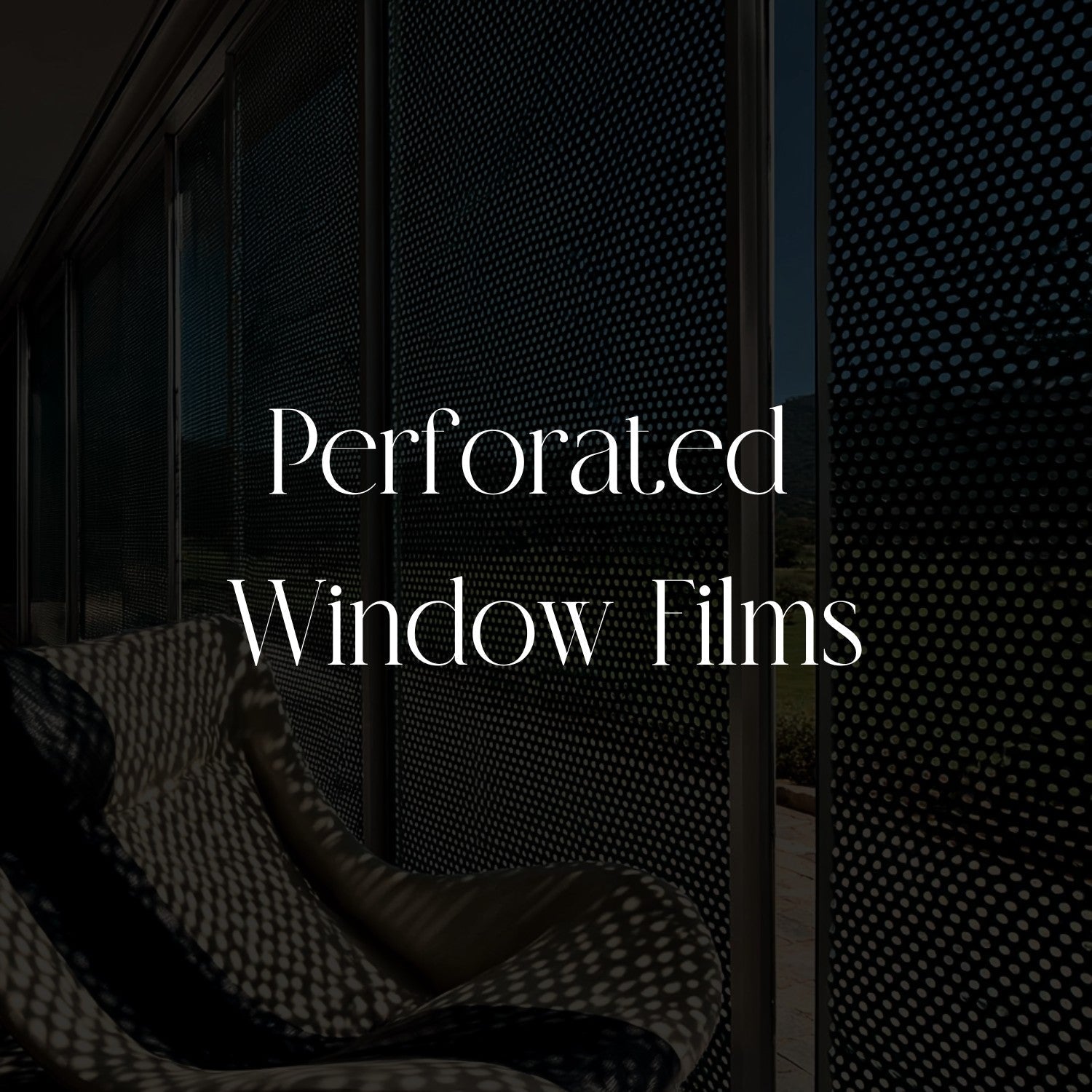 Perforated Window Film - One Way Vision Graphics - SFPlasticSignSupply